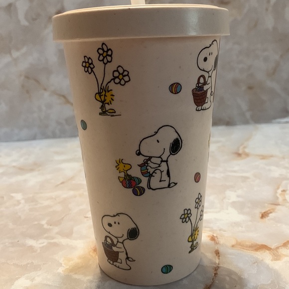 Peanuts | Dining | Peanuts Easter Theme Bamboo Plastic Drinking Cup ...